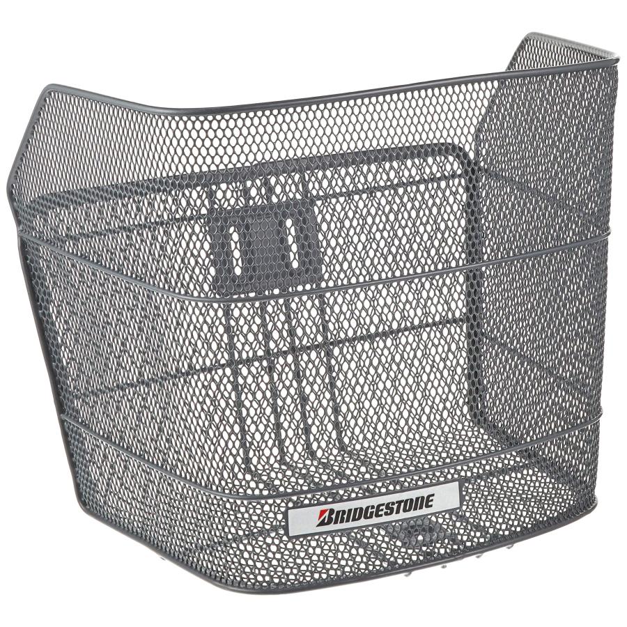 ブリヂストン(BRIDGESTONE) 自転車用 メッシュD型バスケット DG(ダークグレー) BK-DNA2 P2065 F761545DG ...