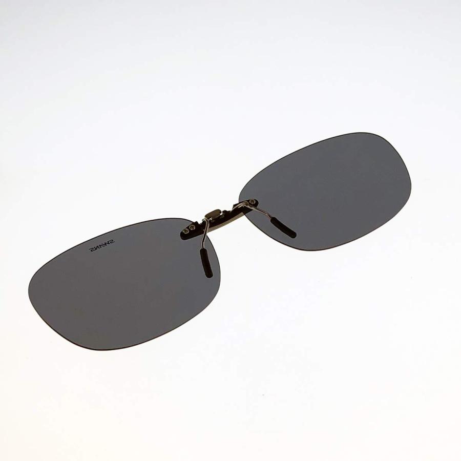 [スワンズ] サングラス メガネにつける クリップオン 固定タイプ SCP-12 SMK2 偏光スモーク2 Free Size : s-b00vs8t9b4-20240909 : ホット ...