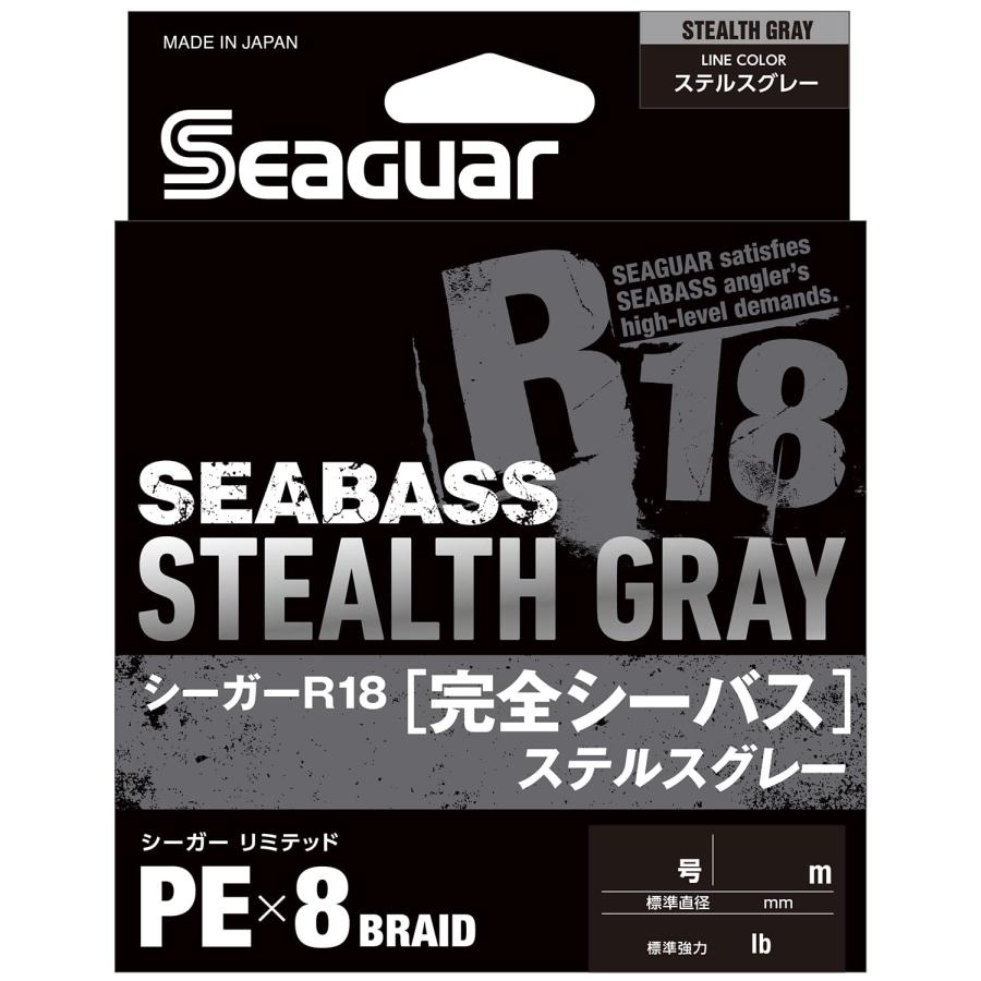 シーガー(Seaguar) ライン PEライン シーガーR18 完全シーバス 釣り用PEライン 200m 1.2号 22lb ステルスグレー : ホットミーティア - 通販 - Yahoo ...