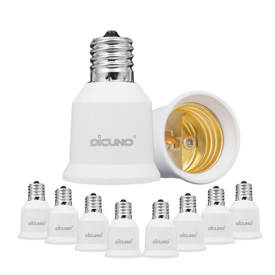DiCUNO E17-E26口金変換アダプター 変換ソケット 熱に強い 10個セット : ホットミーティア - 通販 - Yahoo!ショッピング