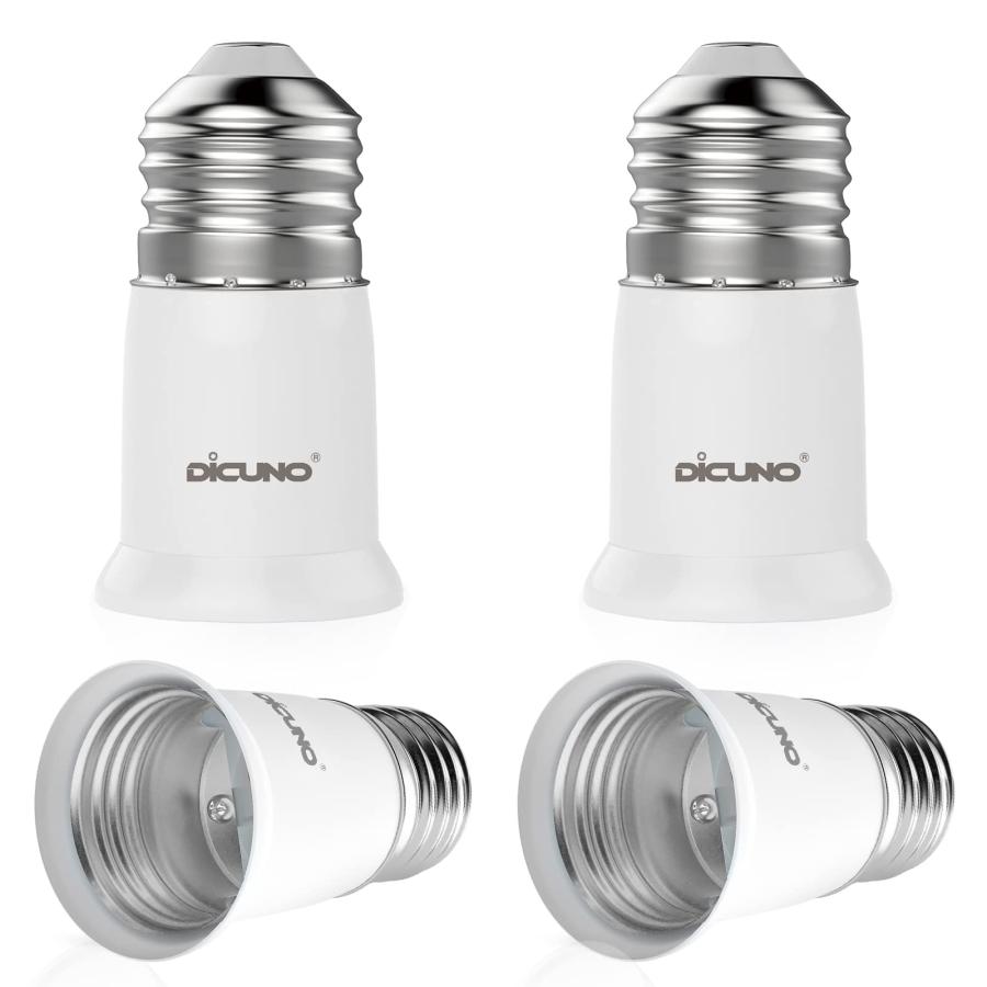 DiCUNO E26→E26延長ソケット 口金延長アダプター 約3CM延長する 4個セット : ホットミーティア - 通販 - Yahoo!ショッピング