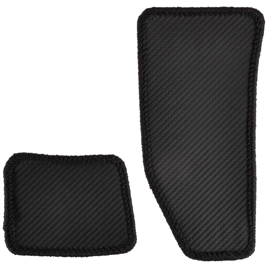 新型 N-BOX N-BOXカスタム JF3 JF4 カーボン調ラバーフットレストカバーマット+アクセルペダル下マット YMT製 : ホットミーティア - 通販 - Yahoo!ショッピング