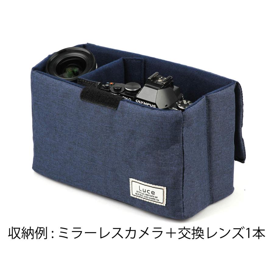 Kenko カメラバッグ Luce インナーボックス S 1.7L ミッドナイトブルー S-MBL : ホットミーティア - 通販 - Yahoo!ショッピング
