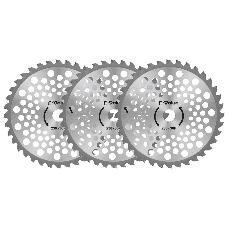 イーバリュー(E-Value) チップソー ETT-230mm×36P 軽量タイプ 奥行0.3×高さ23×幅23cm 3枚組 : ホットミーティア - 通販 - Yahoo!ショッピング