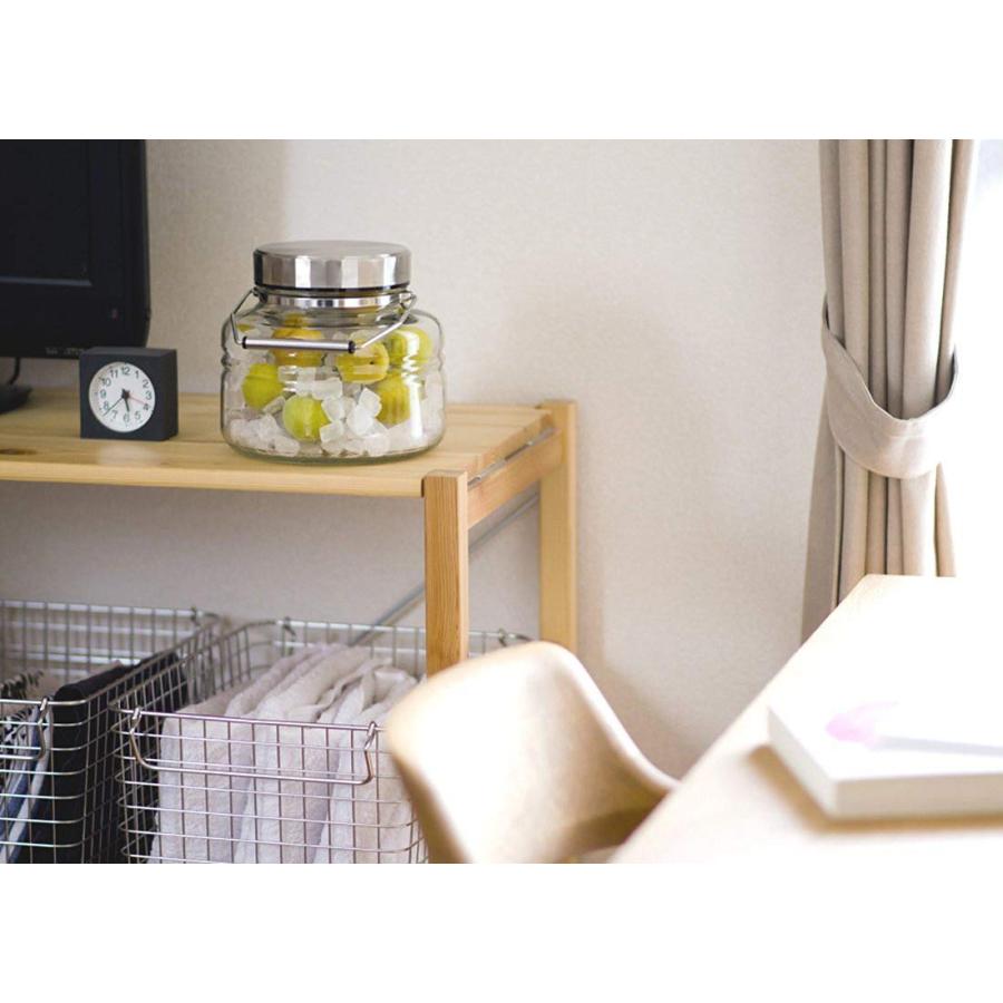 アデリア(ADERIA) MCコンテナー1L 日本製 化粧箱入り 梅酒瓶 保存容器 梅瓶 保存瓶 米びつ ステンレスキャップ ガラス瓶 ガラス キャニ : s-b07shqzks4 ...