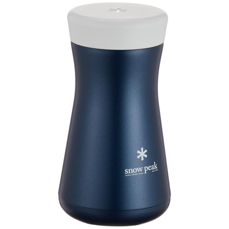 Snow Peak(スノーピーク) (snow peak) ステンレス真空ボトルタイプT350ネイビー TW-350NV : ホットミーティア ...