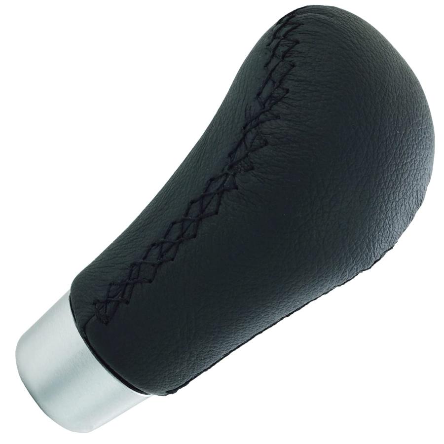 Lunsom PU シフトノブR形ギアシフトノブゼネラルオートマニュアルカー (黒ステッチ) : ホットミーティア - 通販 - Yahoo!ショッピング