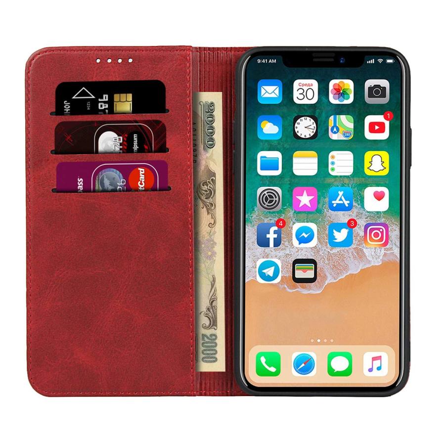 Pelanty iPhone 11 pro 手帳型ケース iPhone11 携帯カバー 11pro Case 合成皮革 + TP : ホット ...