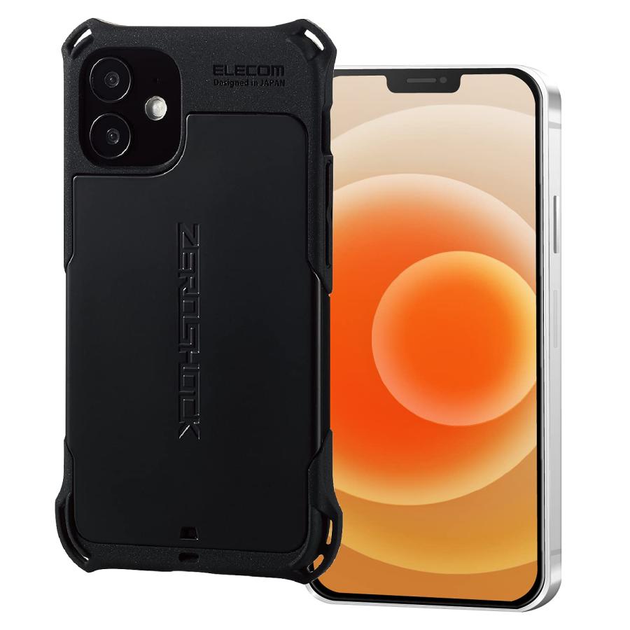 エレコム iPhone 12 mini ハイブリッドケース ZEROSHOCK MAGKEEP ブラック PM-A20AZEROMBK : ホットミーティア - 通販 - Yahoo!ショッピング