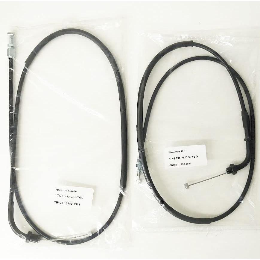 ホークII CB400T CB400N CB250T CB250N ホーク2 CB250RS スロットルケーブル 17910-447-405 17920 : ホットミーティア - 通販 ...