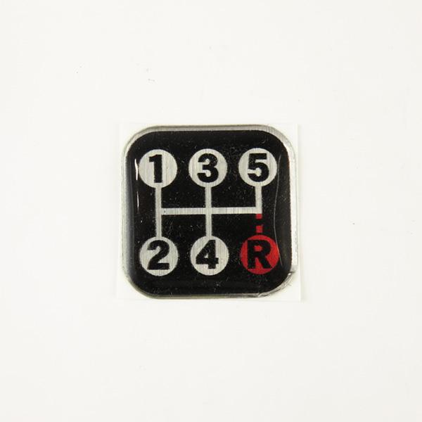 シフトパターンバッヂ 5速MT専用 車 マニュアル車 シール ステッカー 車検対応表示 ブレイス/BRAiTH BAL-020 :7200702611:カー用品通販のホットロードパーツ ...