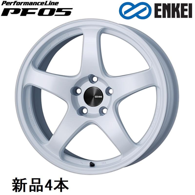 ENKEI 17インチ 17x7.5J +45 PCD100 5穴 White ホイール 4本 エンケイ パフォーマンスライン PF05 : タイヤ専門店ホットロード - 通販 - Yahoo ...