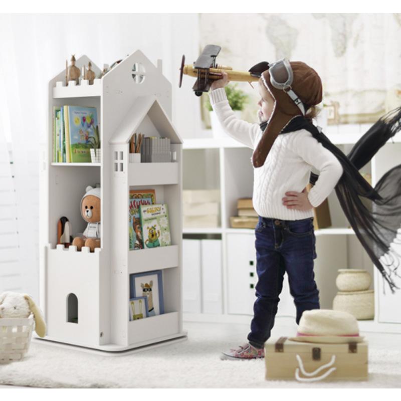 子供 回転本棚 回転式 大容量 おしゃれ コミックラック 棚 収納 回転 漫画 北欧 コミック ラック 子供部屋 : アヴィオス - 通販 - Yahoo!ショッピング