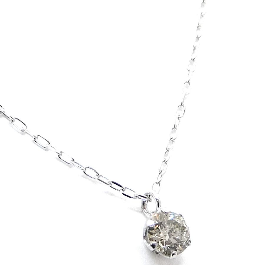 K10 WG ホワイトゴールド ダイヤモンド ネックレス ペンダント D0.1ct : 宝石・時計・ブランドJewelHOTTA - 通販 - Yahoo!ショッピング
