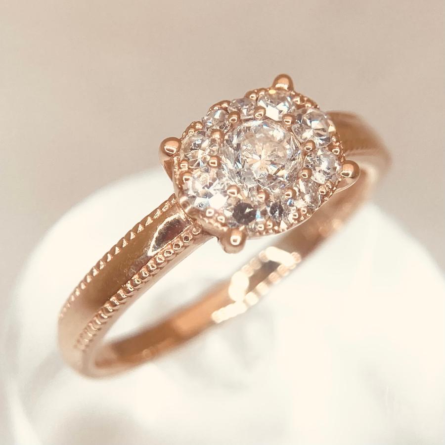 K18PG ピンクゴールド ダイヤモンド リング 指輪 0.4ct 11号 新品 ジュエリー : 宝石・時計・ブランドJewelHOTTA - 通販 - Yahoo!ショッピング