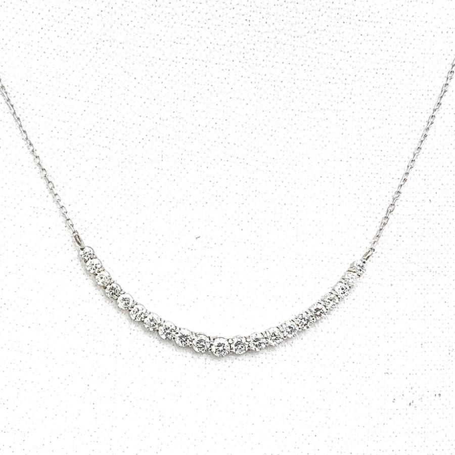 K18 WG ホワイトゴールド ダイヤモンド ネックレス ペンダント D1.03ct : 宝石・時計・ブランドJewelHOTTA - 通販 - Yahoo!ショッピング