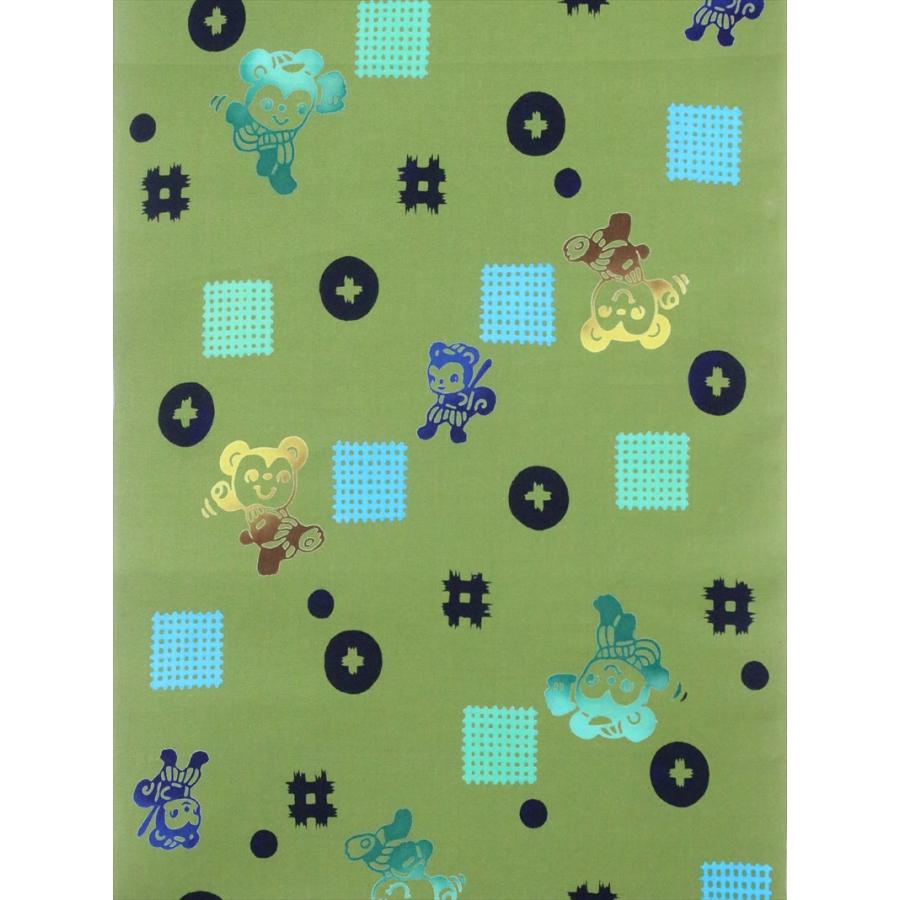 こども浴衣反物 5.7m No.798 草色地・柄【訳有り】 : ゆかた反物の堀田 - 通販 - Yahoo!ショッピング