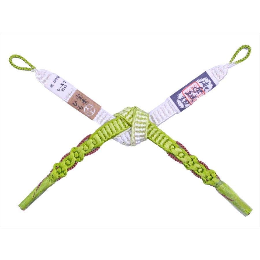 羽織紐 女性用 hh-13 グリーン地 : ゆかた反物の堀田 - 通販 - Yahoo!ショッピング