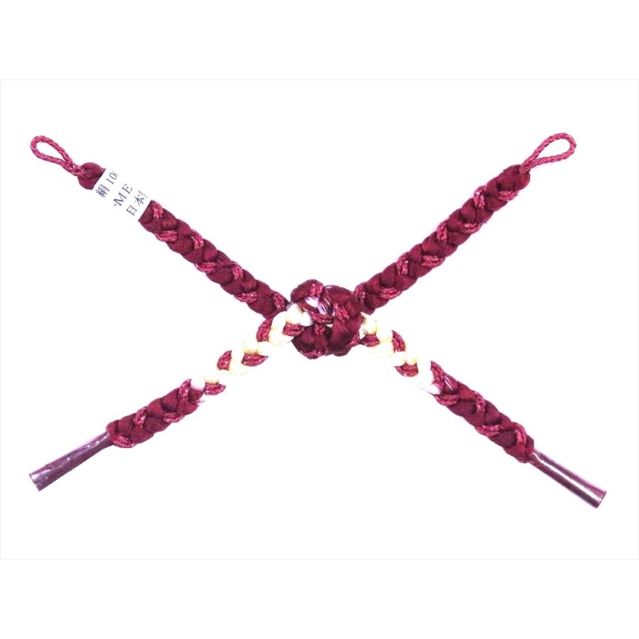 羽織紐 女性用 hh-256 紫エンジ地【訳有り】 : ゆかた反物の堀田 - 通販 - Yahoo!ショッピング