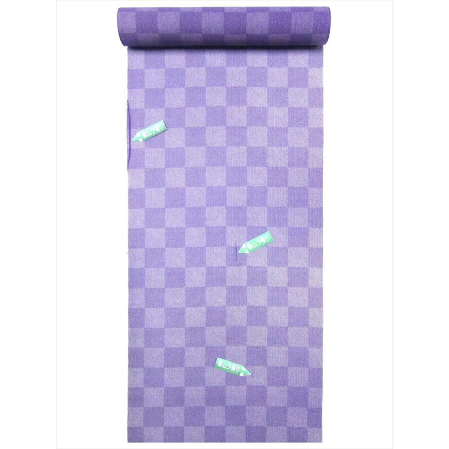 浴衣 反物 No.179 市松・鮫小紋柄・うす紫地【訳有り】 : ゆかた反物の堀田 - 通販 - Yahoo!ショッピング