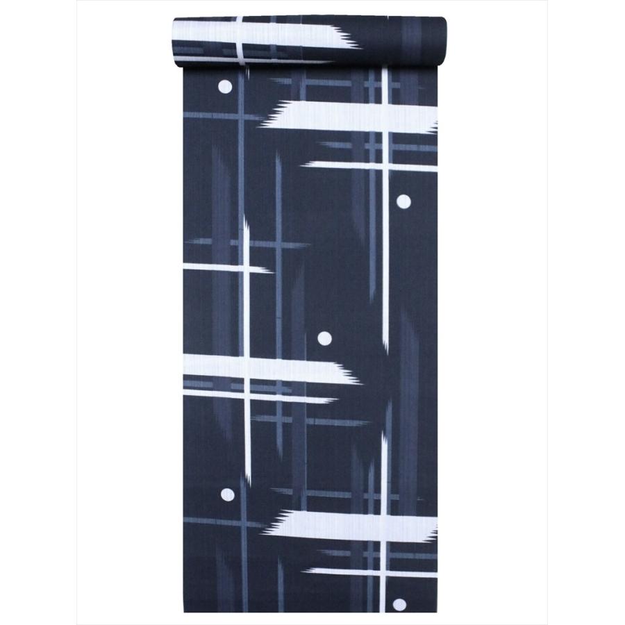 男物 浴衣 反物 No.518 黒灰地・矢羽根柄 : ゆかた反物の堀田 - 通販 - Yahoo!ショッピング