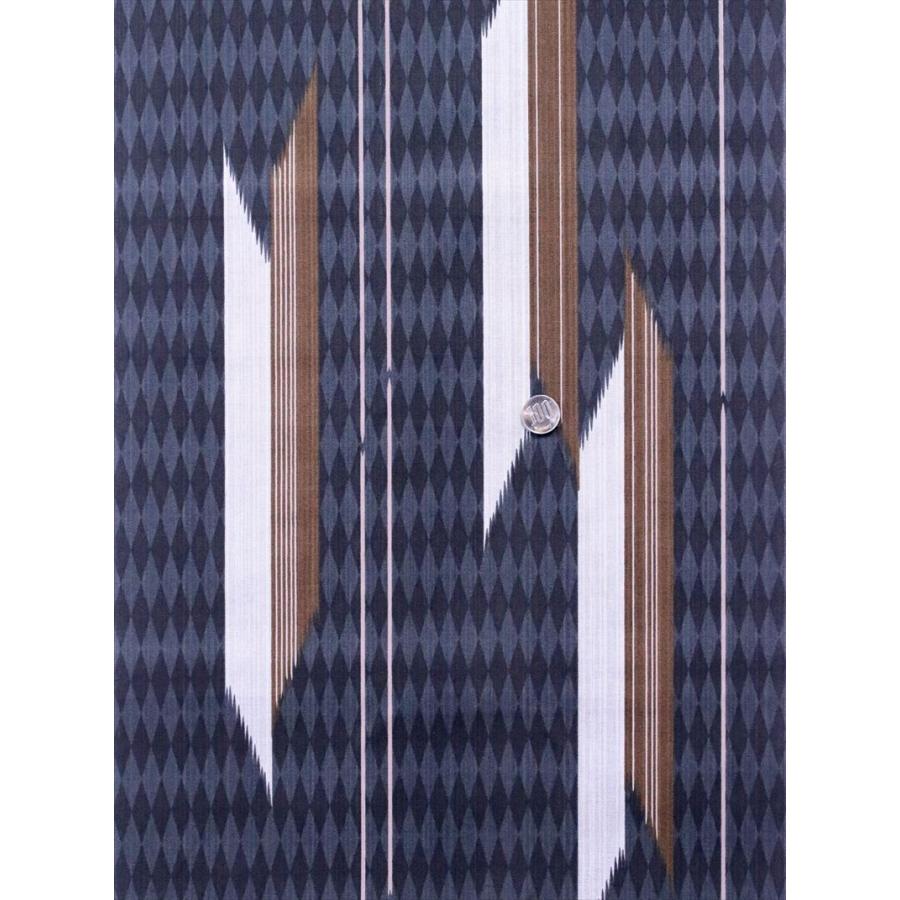 男物 浴衣 反物 No.518 黒灰地・矢羽根柄 : ゆかた反物の堀田 - 通販 - Yahoo!ショッピング