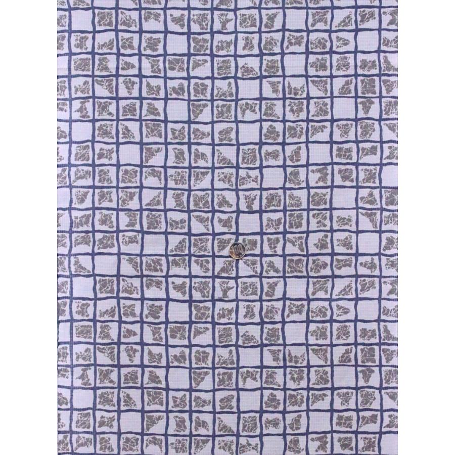 男物 浴衣 反物 No.526 グレー地・格子柄・スーパーキングサイズ : ゆかた反物の堀田 - 通販 - Yahoo!ショッピング