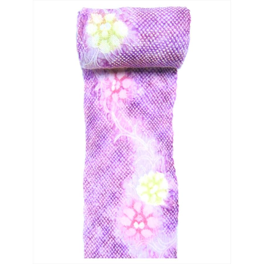 絞り浴衣反物 No.943 紅紫地・テッセン柄 : ゆかた反物の堀田 - 通販 - Yahoo!ショッピング