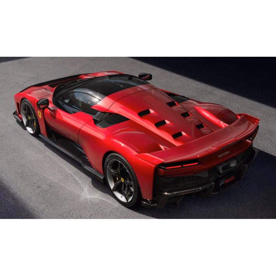 1/18 フェラーリ ミニカー フェラーリ F80 2024 メタリックレッド色 ブラゴ BBURAGO signature FERRARI F80 2024 限定予約商品 : HOTTOYS ...