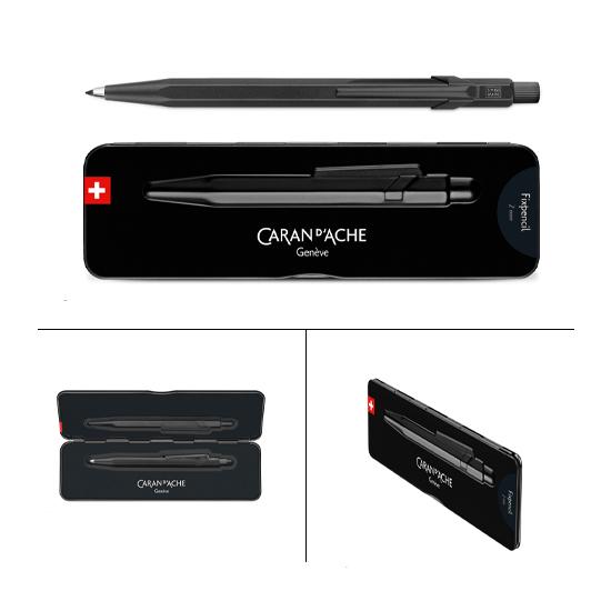 CARAN d'ACHE D'ACHE カランダッシュ ブラックコード フィックスペンシル 2mm 0022-496 : 高級筆記具のペンギャラリー報画堂 - 通販 - Yahoo!ショッピング