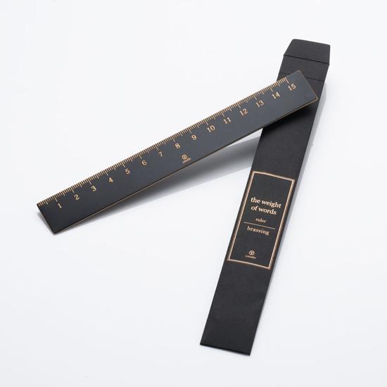 ネコポスOK Ystudio ワイスタジオ ブラッシング 15cm ルーラー YS-STAT-11 定規 物差し : 高級筆記具のペンギャラリー報画堂 - 通販 - Yahoo!ショッピング