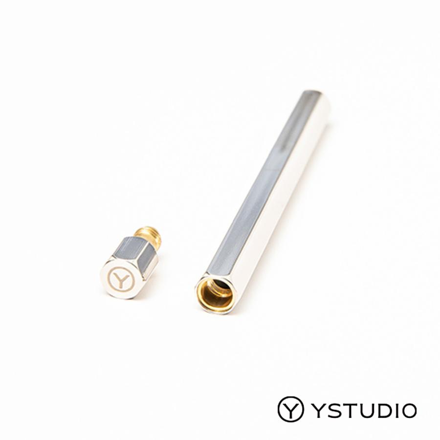 Ystudio ワイスタジオ 真鍮製シャープ芯ケース シャイニーシルバー 日本限定カラー YS-STAT-59 : 高級筆記具のペンギャラリー報画堂 - 通販 - Yahoo!ショッピング