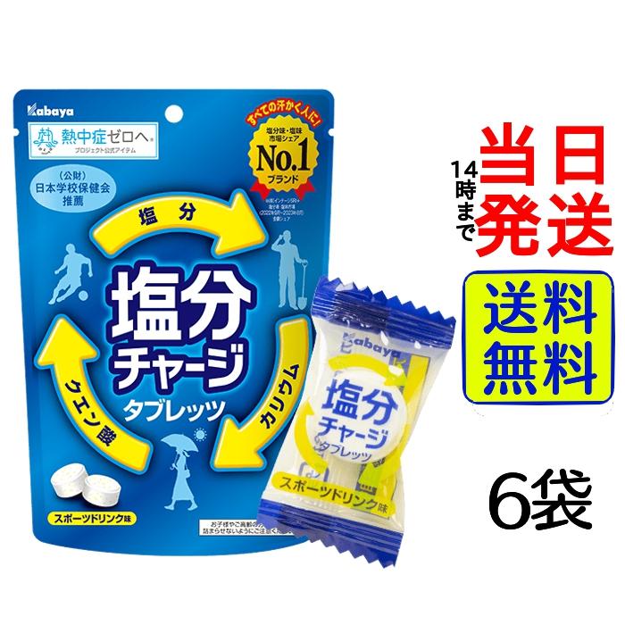 Kabaya カバヤ 塩分チャージタブレッツ 81g×6袋 : カップ麺の総合食品卸問屋housechoice - 通販 - Yahoo!ショッピング