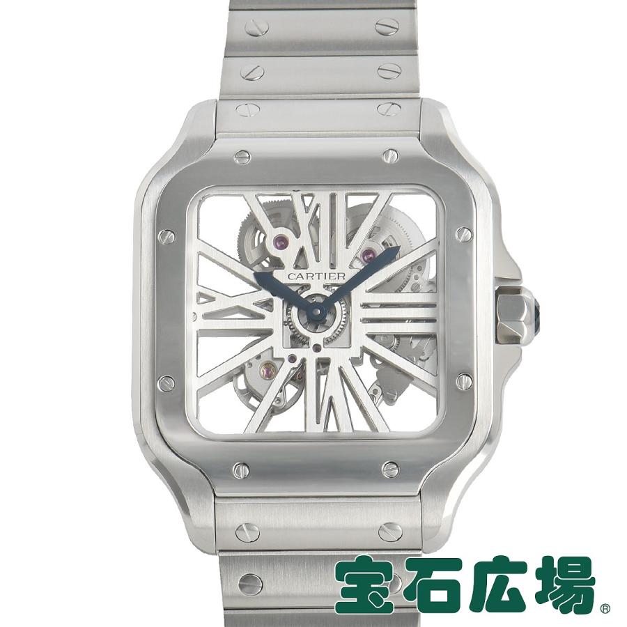Cartier カルティエ CARTIER サントス ドゥ スケルトン ウォッチ WHSA0007 新品 メンズ 腕時計 : 宝石広場ヤフー店 ...