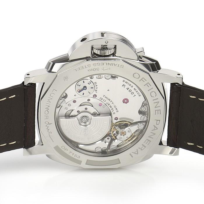 パネライ PANERAI ルミノール ドゥエ3デイズ オートマティックアッチャイオ PAM00943 新品 メンズ 腕時計 :PN375:宝石 ...