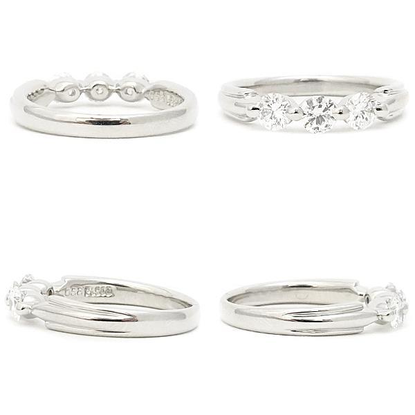 ダイヤモンド リング 0.58ct Pt900 3pc 送料無料 美品 中古 SH101955 : 101955 : 宝正 ヤフー店 - 通販 - Yahoo!ショッピング