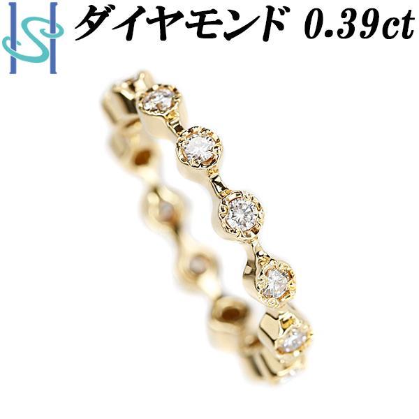ダイヤモンド リング 0.39ct K18YG フルエタニティ 送料無料 美品 中古 SH105643 : 宝正 ヤフー店 - 通販 - Yahoo!ショッピング
