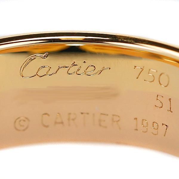 Cartier カルティエ ダイヤモンド C2 スモール K18YG WG PG 2C オープンリング 送料無料 美品 中古 SH109556 ...