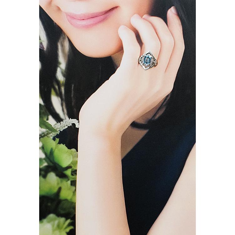 ポーラ アクアマリン 1.80ct ダイヤモンド Pt900 透かし 梨地 ツヤ消し マット 送料無料 美品 中古 SH120217 : 120217 : 宝正 ヤフー店 - 通販 ...