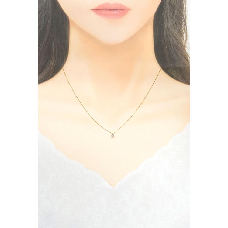 agete アガット ダイヤモンド ネックレス 0.08ct K18YG 一粒石 3本爪 華奢 ミル打ち 送料無料 美品 中古 SH120627 : 宝正 ヤフー店 - 通販 - Yahoo ...