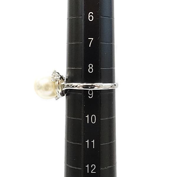 MIKIMOTO ミキモト アコヤパール リング 8.5mm ダイヤモンド MIKIMOTO ミキモト アコヤパール リング 8.5mm ダイヤモンド