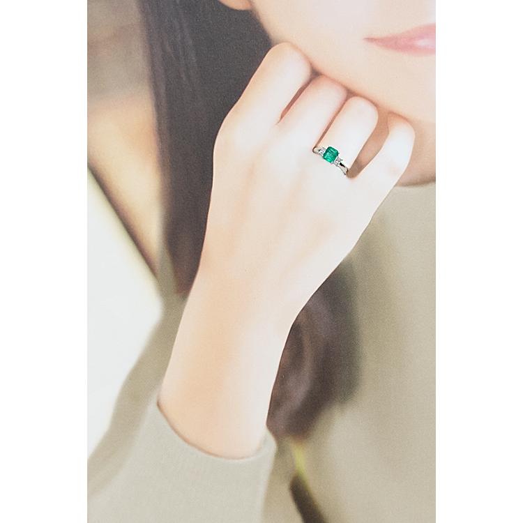 エメラルド リング 0.83ct ダイヤモンド Pt900 送料無料 美品 中古 SH121583 : 宝正 ヤフー店 - 通販 - Yahoo!ショッピング