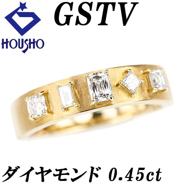 ジーエスティービー ダイヤモンド リング K18YG GSTV 変形カット ファンシーカット 梨地 マット ツヤ消し 送料無料 中古 宝正 900732 : 宝正 ヤフー店 - 通販 ...