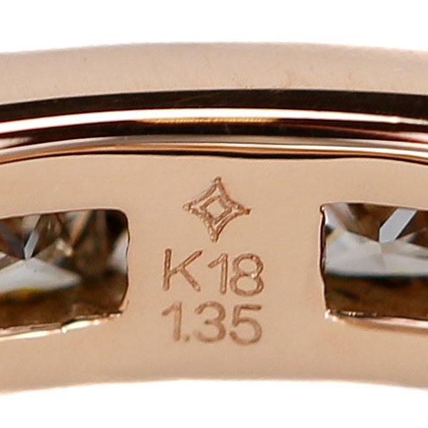 ジーエスティービー ブラウンダイヤモンド フルエタニティ リング K18PG GSTV プリンセスカット 変形カット 送料無料 中古 宝正 900800 : 宝正 ヤフー店 - 通販 ...