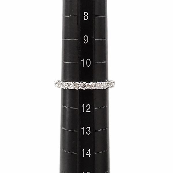 アイプリモ ダイヤモンド マーニ・ハーフ リング Pt950 I-PRIMO ハピィ ハーフエタニティ 一文字 送料無料 中古 宝正 ...