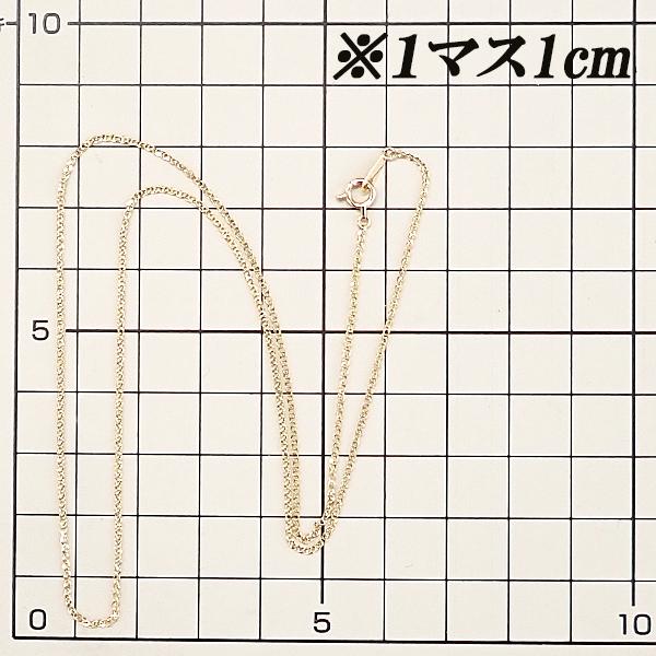 チェーンネックレス K18イエローゴールド 45.5cm 地金のみ 石なし 送料無料 中古 宝正 901410 : 宝正 ヤフー店 - 通販 - Yahoo!ショッピング