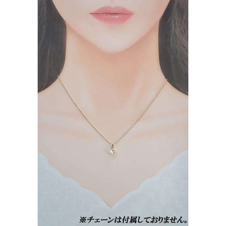 タサキ 田崎真珠 アコヤ真珠 ペンダントトップ ダイヤモンド K18イエローゴールド ベビーパール 華奢 宝正 903562 : 宝正 ヤフー ...