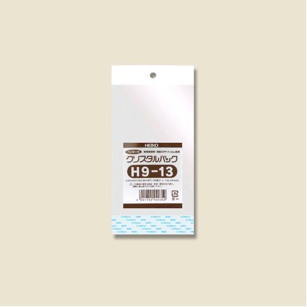 クリスタルパック （100枚） ヘッダー付 H9−13 ＃6746100 : 包装市場 ヤフー店 - 通販 - Yahoo!ショッピング