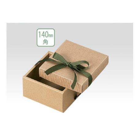 ナチュラルBOX （10枚） 30号 ヒモ無 16−30N 縦140x横140x高80mm : 4402462 : 包装市場 ヤフー店 ...