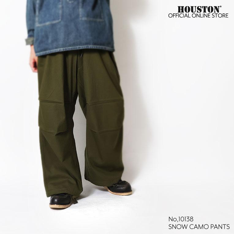 HOUSTON / ヒューストン 10138 SNOW CAMO PANTS / スノーカモパンツ -全3色- : 10138 ...